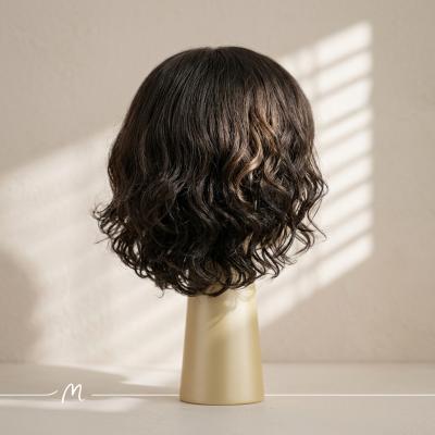 China Headband Wig Human Hair Brazilian Body Wave Easy Wear No Lace Breathable Mesh for sale