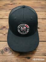 China Flat Bill Snapback Custom Embroidered Trucker Hats Mesh Back Street Design for sale