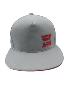 China Urban Style Flat Bill Cap Snapback Custom Logo Design Embroidery Detail Hat for sale