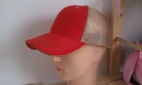 China Unfinished Blank Mesh Cap Cotton Front Mesh Back Customizable Snapback Outdoor for sale