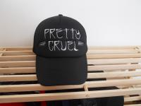 China Full Sublimation Print Customized Trucker Hats Mesh Back Edge Graphic Style for sale