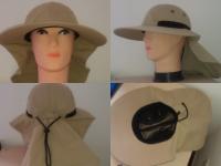 China Custom Breathable Mesh Fishing Bucket Hat Moisture Wicking Sweatband Chin Strap OEM for sale