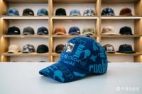 China Glow Dark Print Baseball Cap Phosphorescent Ink Nighttime Five Panel Custom Logo Design for sale