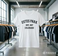 China Crew Neck Ribbed Collar Custom Print T Shirt Private Label OEM 350gsm for sale