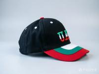 China 12000 Stitch Custom Embroidered Baseball Hats Satin Finish High Density Crown Logo Design for sale