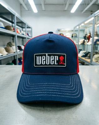 China Front Embroidery Custom Mesh Cap Design Snapback Style Breathable Outdoor for sale