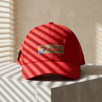 China Youth Kids Cotton Six Panel Cap Custom Embroidery Logo 52cm 54cm Sizes for sale
