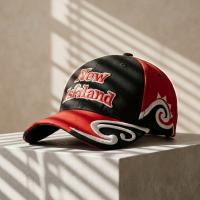China Coordinated Side Back Embroidery Six Panel Cap Custom Logo Dual Design for sale