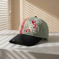 China Printed Six Panel Cap 3D Embroidery Design Custom Logo Textured Crown Style for sale