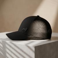 China Mesh Back Cotton Front Six Panel Cap Hybrid Breathable Custom Embroidery Design for sale