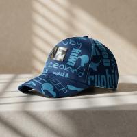 China Patterned Under Brim 5 Panel Cap Surprise Detail Custom Hat Design for sale