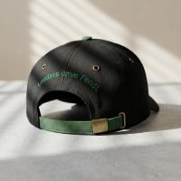 China Woven Patch Label Mens 5 Panel Hat Seamless Camp Style Badge Design for sale