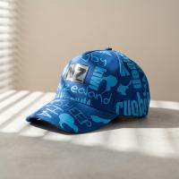 China Patterned Under Brim 5 Panel Cap Surprise Detail Custom Hat Design for sale