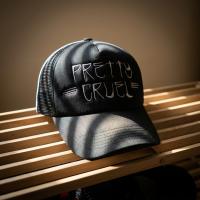 China Full Sublimation Print Customized Trucker Hats Mesh Back Edge Graphic Style for sale