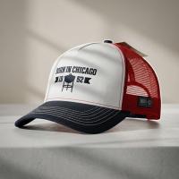 China Pre Curved Cotton Twill Custom Logo Trucker Hat Mesh Back Design Style for sale
