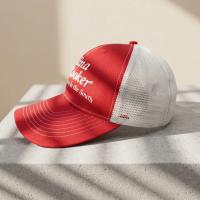 China Adjustable Strapback Mesh Back Custom Trucker Cap Embroidery Style Design for sale
