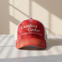 China Adjustable Strapback Mesh Back Custom Trucker Cap Embroidery Style Design for sale