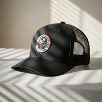 China Flat Bill Snapback Custom Embroidered Trucker Hats Mesh Back Street Design for sale