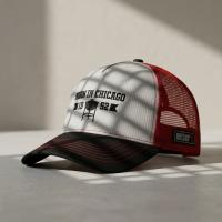 China Pre Curved Cotton Twill Custom Logo Trucker Hat Mesh Back Design Style for sale