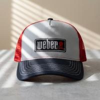 China Herringbone Print Custom Printed Trucker Hats Five Panel Crown Design Style for sale