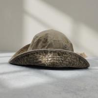 China Nautical Stripe Bucket Hat Casual Summer Outdoor Reversible for Beach for sale