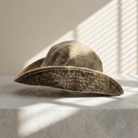 China Nautical Stripe Bucket Hat Casual Summer Outdoor Reversible for Beach for sale