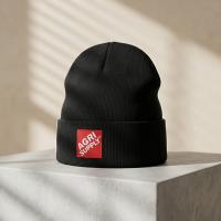 China Winter Knit Pom Pom Beanie Hat OEM Custom Logo For Women for sale