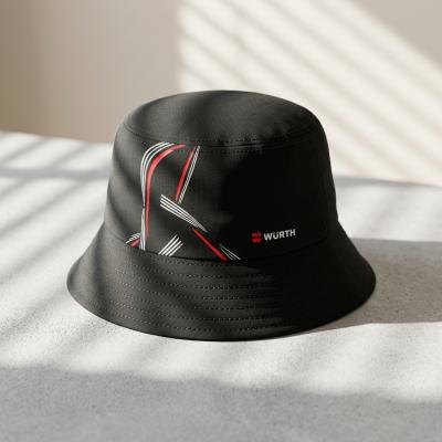 China Printed Custom Bucket Hat Casual Sun Protection Outdoor for Beach for sale