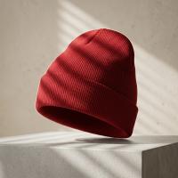 China Acrylic Knit Custom Beanie Hat OEM Embroidery Logo For Winter for sale