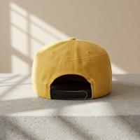China Cotton Two Tone Custom Work Hat Velcro Closure OEM 56-60cm for sale