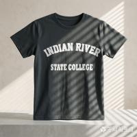 China 160gsm Cotton Jersey Custom Print T Shirt Lightweight With Contrast Rib Trim for sale