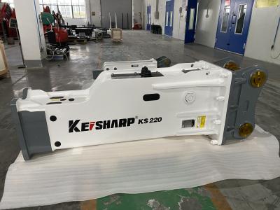 China KS220 Silenced Hydraulic Excavator Breaker 190mm Chisel Diameter 45-55 Ton for sale