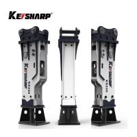 China KS550 200mm Chisel Box Type Excavator Hydraulic Breakers For Mining / Metallurgy for sale