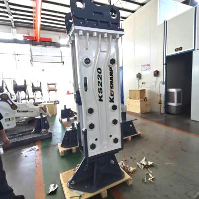 China KS220 Top Type Cap Mounted Hydraulic Breaker 5-7 Ton Excavator Demolition Tool for sale