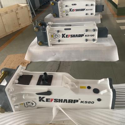 China KEISHARP KS80 Box Type Hydraulic Breaker for Mini Excavator 1-3 Ton for sale