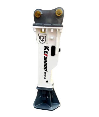 China Keisharp KS80 Box Type Hydraulic Breaker 540 J Impact Energy 1650 mm for sale