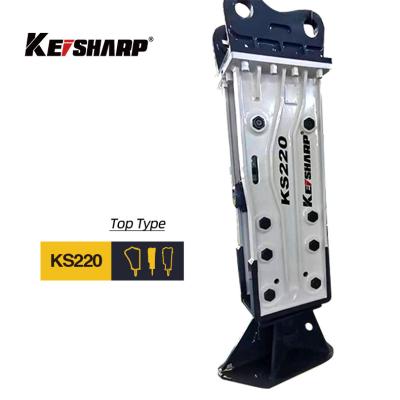 China KS220 Top Type Hydraulic Breaker 190mm Chisel for 45-55 Ton Excavator ISO Certified for sale