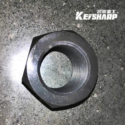 China Keisharp Hydraulic Breaker Short Threaded Rod Nut for KS220 KS400 S450 KS500 140mm for sale