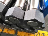 China Keisharp Hydraulic Breaker Short Threaded Rod Nut for KS220 KS400 S450 KS500 140mm for sale