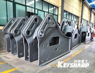 China Keisharp Side Type Hydraulic Breaker Bracket KS60 KS80 KS220 KS400 Spare Parts for sale