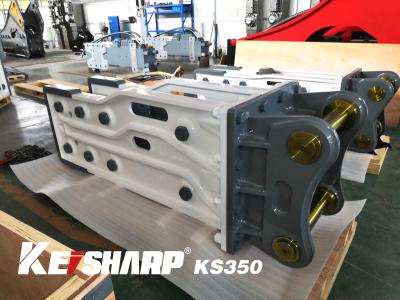 China KS350 Top Type Hydraulic Breaker 165mm Chisel for 35-40 Ton Excavator 210-270 L/min for sale