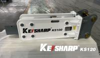 China KS120 Top Type Bucket Excavator Breaker 1200 Joules for Demolition Performance for sale
