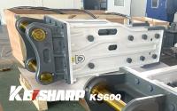China KS600 Top Type Hydraulic Breaker 205mm Chisel Diameter for 55-65 Ton Excavator for sale