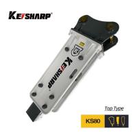 China KEISHARP KS80 Hydraulic Breaker Chisel 68mm Diameter for 4.5-6ton Excavators for sale