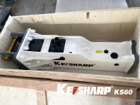 China KS60 Mini Excavator Hydraulic Breaker 1.5-3 Ton Excavator Demolition Tool for sale
