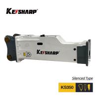 China KS350 Silenced Hydraulic Rock Breaker 165mm Chisel for 35-40 Ton Excavator for sale