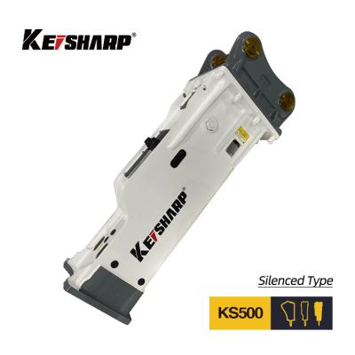 China 195mm chisel KS500 Excavator Hydraulic Breakers For Demolition Projects for sale