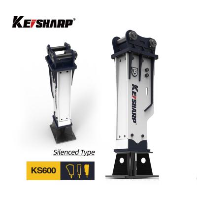 China KS600 Excavator Hydraulic Breaker 205mm Chisel for Demolition Heavy Duty for sale