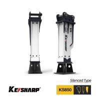 China 230mm Chisel 80-120 Ton Excavator Hydraulic Rock Breaker KS850 Silenced Type for sale