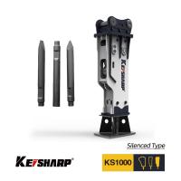 China KS1000 Box Type Hydraulic Breaker 255mm Chisel Diameter For 90-160 Ton Excavator for sale